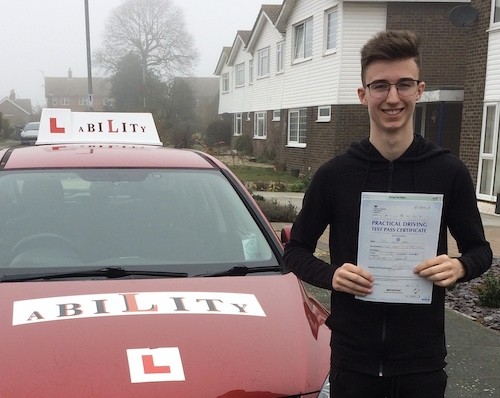 Joe Wray from Felixstowe - Ability Driving School